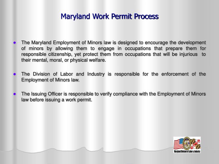 PPT - Minor Work Permit PowerPoint Presentation - ID:305114