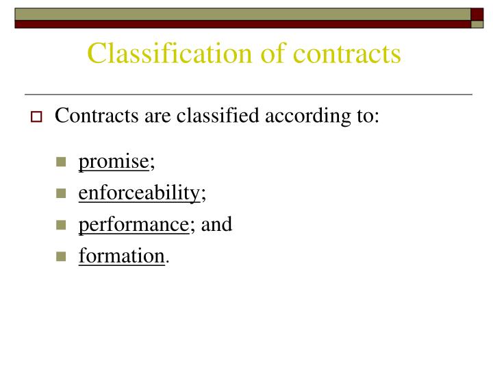 PPT - Contract defined PowerPoint Presentation - ID:305678