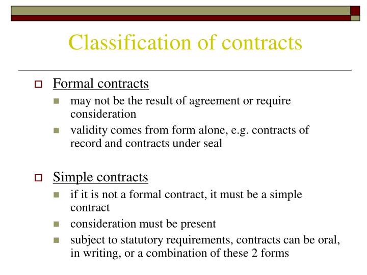 PPT - Contract defined PowerPoint Presentation - ID:305678