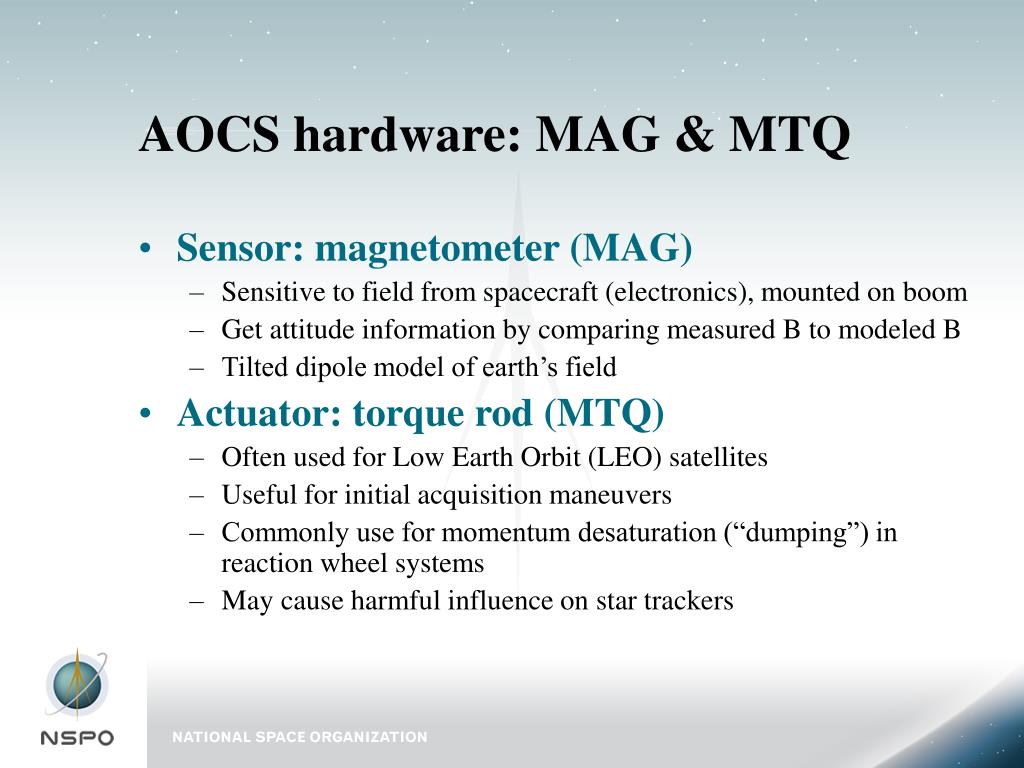 Ppt Attitude And Orbit Control System Aocs Introduction Powerpoint