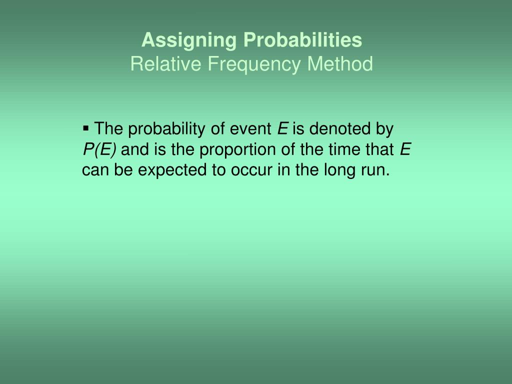 PPT - Introduction to Probability PowerPoint Presentation, free ...