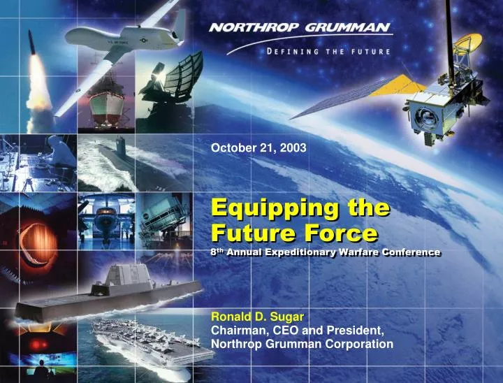 PPT - Equipping the Future Force 8 th Annual Expeditionary Warfare ...