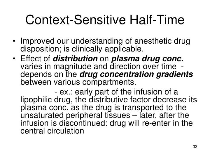 PPT - Concepts of Pharmacology - Half Life Calculation - PowerPoint ...