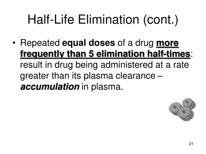 PPT - Concepts of Pharmacology - Half Life Calculation - PowerPoint ...