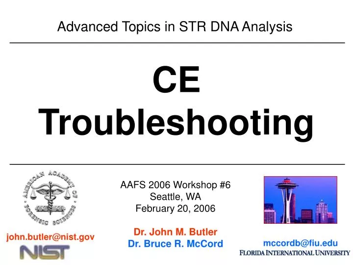 PPT - Advanced Topics in STR DNA Analysis PowerPoint Presentation, free ...