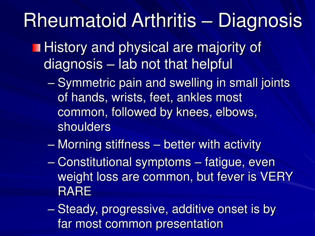 PPT - Osteoarthritis, Rheumatoid Arthritis, and Spondylarthropathies ...