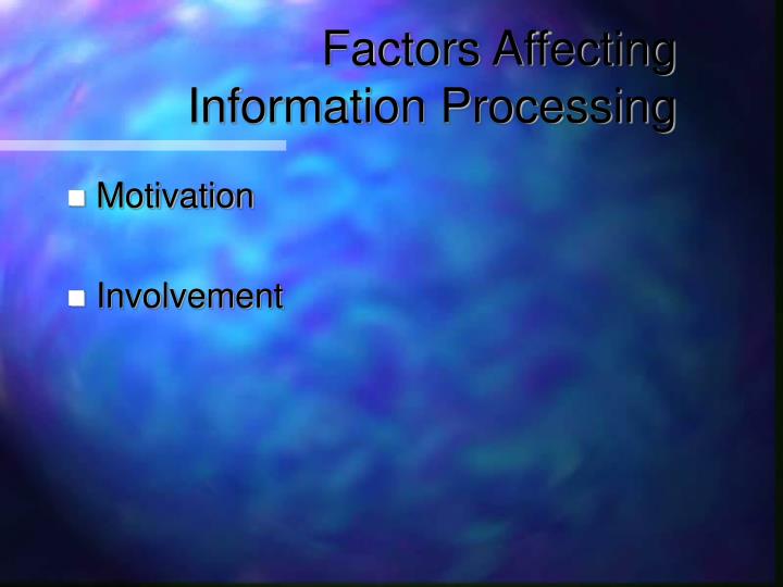 PPT - Consumer Information Processing PowerPoint Presentation - ID:308354