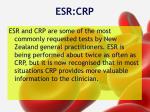 PPT - CRP vs. ESR Assessing and Measuring the Inflammatory Response ...