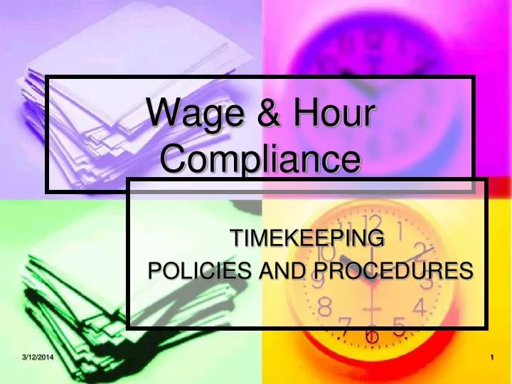 PPT - Wage & Hour Compliance PowerPoint Presentation, free download ...