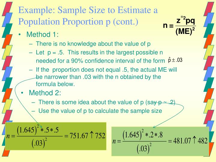 PPT - 5.3 Determining Sample Size to Estimate p PowerPoint Presentation ...