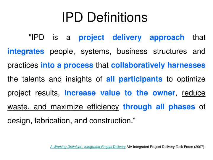 PPT - Project Delivery Methods PowerPoint Presentation - ID:309896