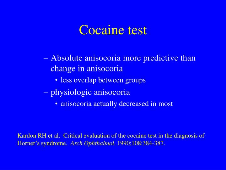 PPT - Eyedrop testing in Horner Syndrome PowerPoint Presentation - ID ...