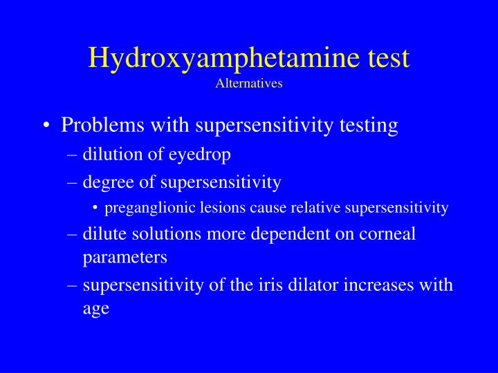 PPT - Eyedrop testing in Horner Syndrome PowerPoint Presentation - ID ...