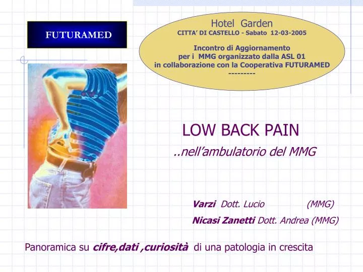 PPT - LOW BACK PAIN PowerPoint Presentation, free download - ID:310231