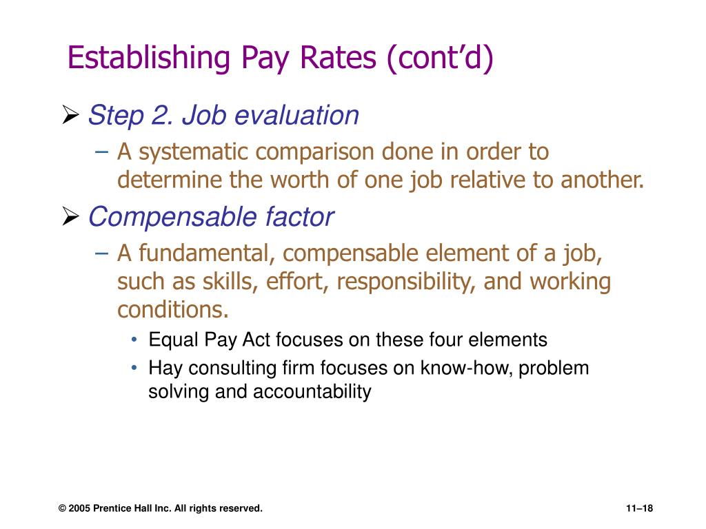 PPT - Establishing Strategic Pay Plans PowerPoint Presentation, free ...