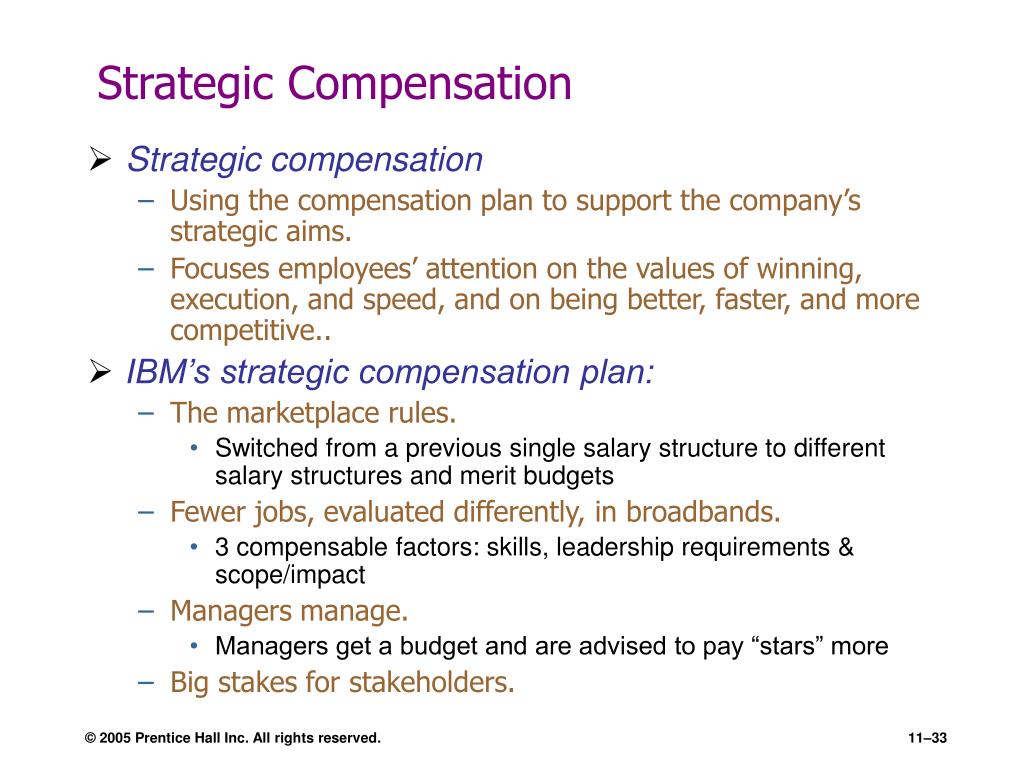 PPT - Establishing Strategic Pay Plans PowerPoint Presentation, free ...