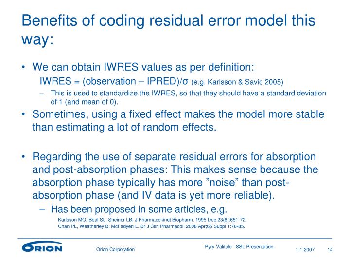 PPT - A case example: Building a population pharmacokinetic model for ...