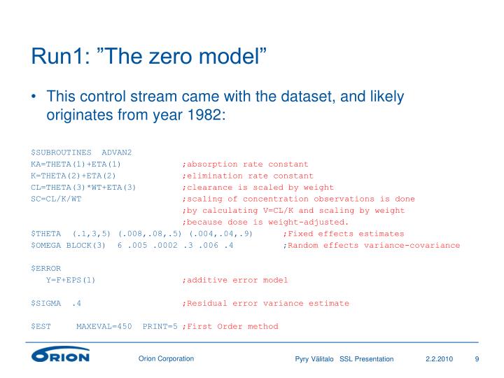 PPT - A case example: Building a population pharmacokinetic model for ...