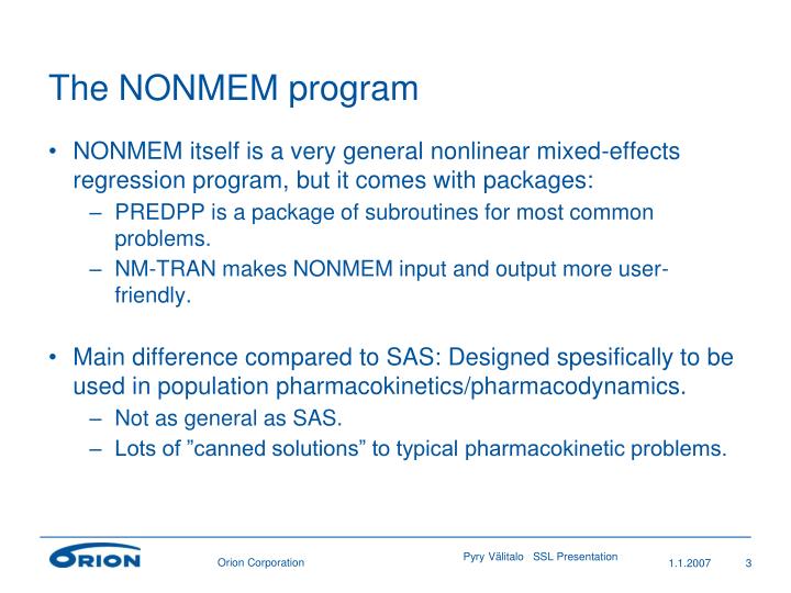 PPT - A case example: Building a population pharmacokinetic model for ...