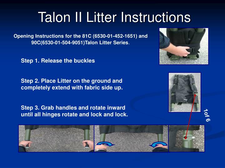 PPT - Evacuating Casualties using the SKED® or Improvised Litter ...