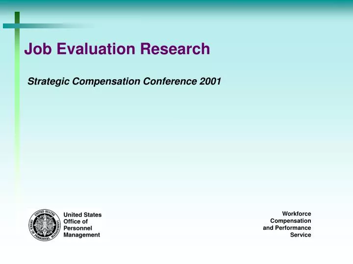 PPT - Job Evaluation Research PowerPoint Presentation, free download ...