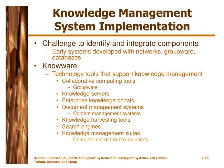 PPT - Chapter 9 Knowledge Management PowerPoint Presentation - ID:311625