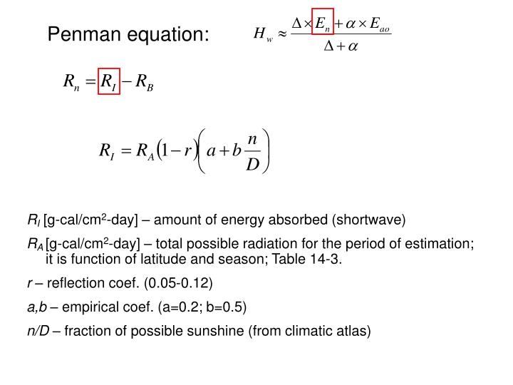 PPT - EVAPORATION PowerPoint Presentation - ID:311632