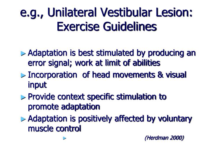 PPT - Vestibular Examination PowerPoint Presentation - ID:312783