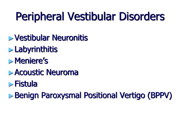 PPT - Vestibular Examination PowerPoint Presentation - ID:312783