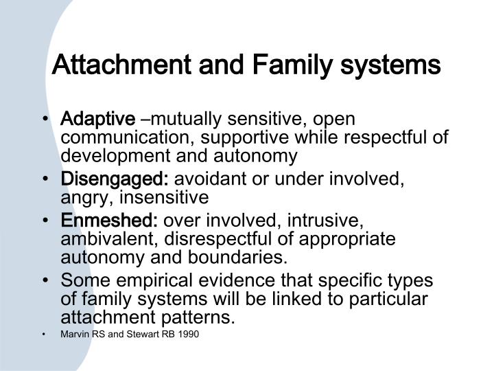 PPT - Attachment, family relationships and the importance of siblings ...