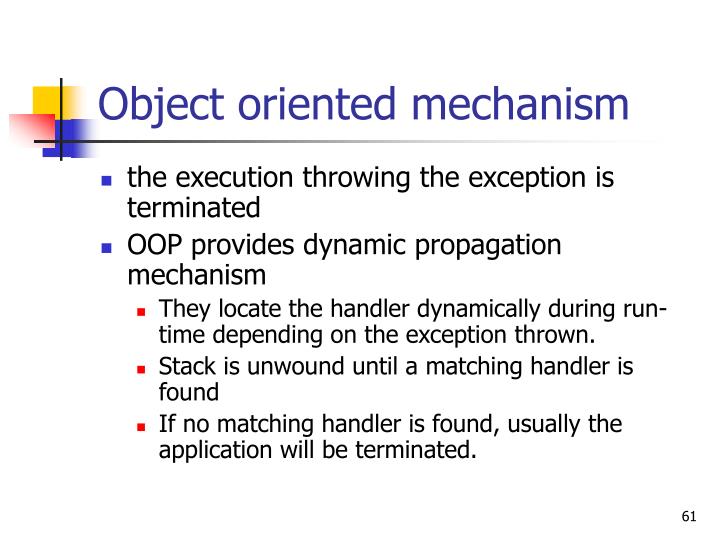 PPT - Exceptions & Exception Handling Mechanisms PowerPoint Presentation - ID:312843