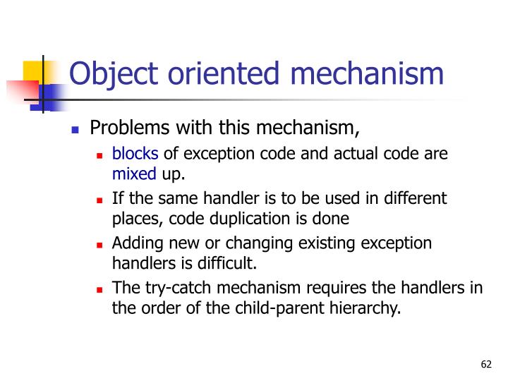 PPT - Exceptions & Exception Handling Mechanisms PowerPoint Presentation - ID:312843
