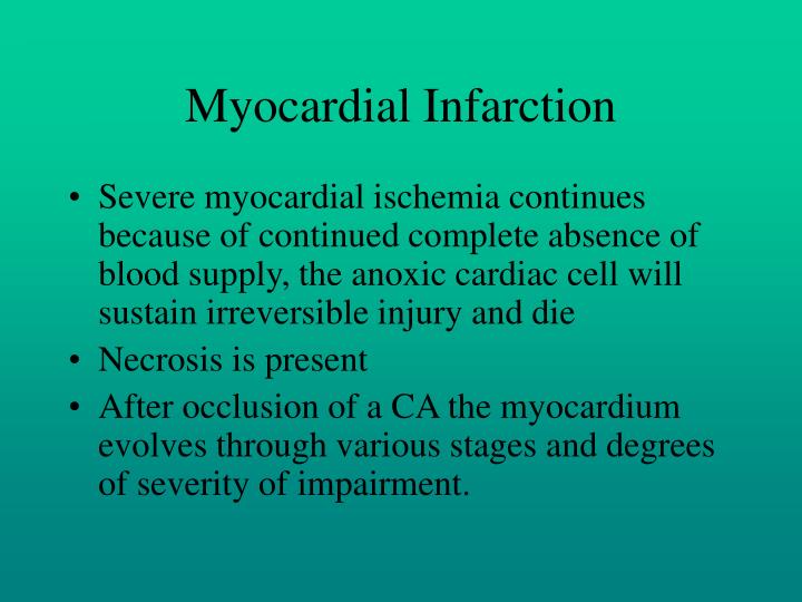 PPT - Myocardial Ischemia PowerPoint Presentation - ID:313103