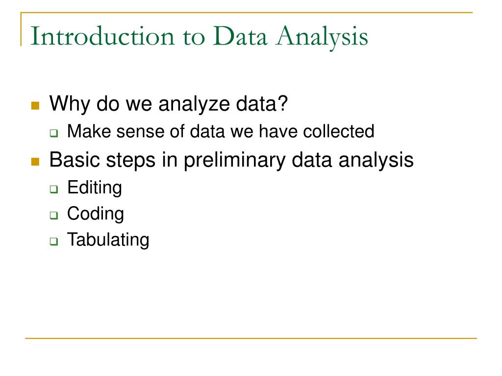 PPT Introduction To Data Analysis PowerPoint Presentation Free PPT Introduction To Data Analysis PowerPoint Presentation Free