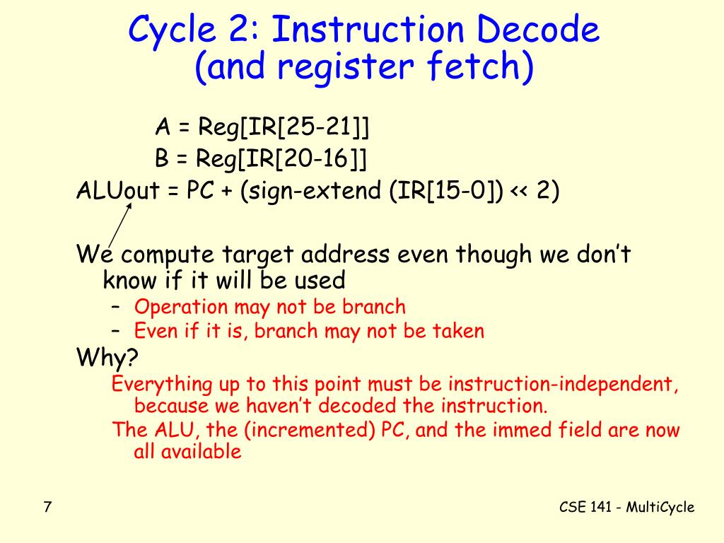 PPT - The Multicycle Implementation PowerPoint Presentation, free ...