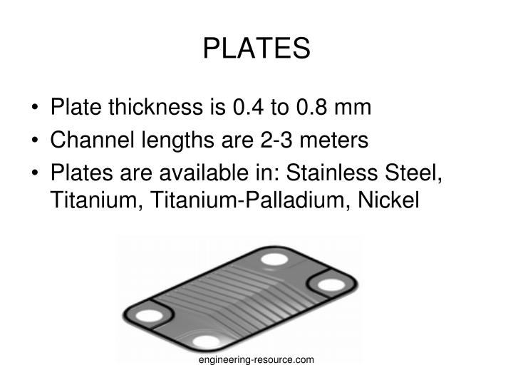 PPT - PLATE AND FRAME HEAT EXCHANGER PowerPoint Presentation - ID:313283