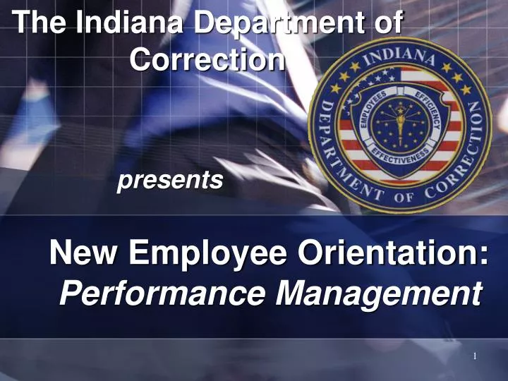 PPT - The Indiana Department of Correction PowerPoint Presentation ...