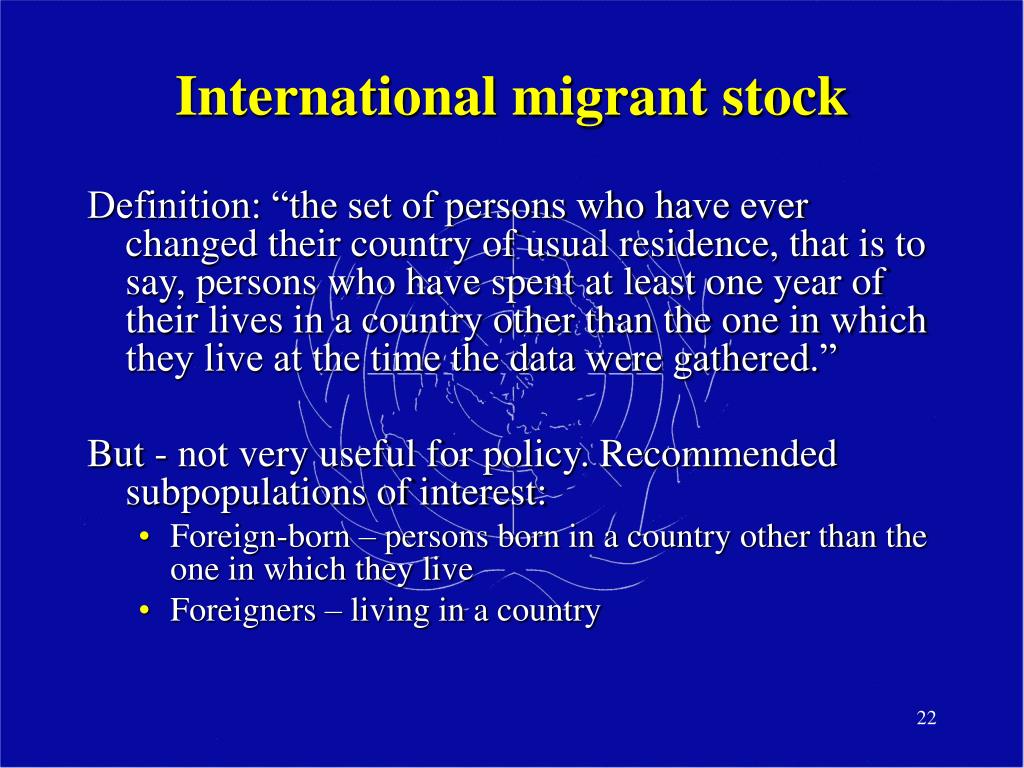 PPT - A review of the United Nations recommendations for statistics on ...