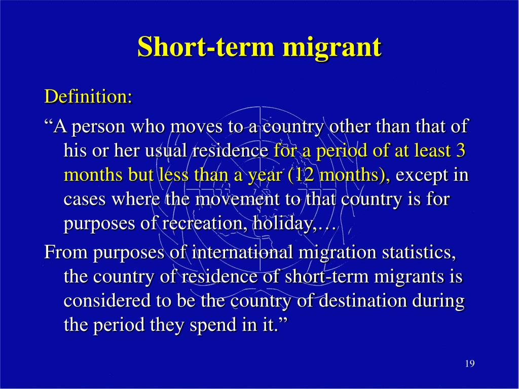 PPT - A review of the United Nations recommendations for statistics on ...