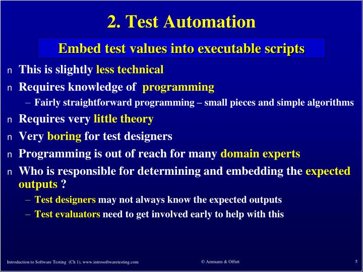 PPT - Introduction to Software Testing Chapter 1 Model-Driven Test ...