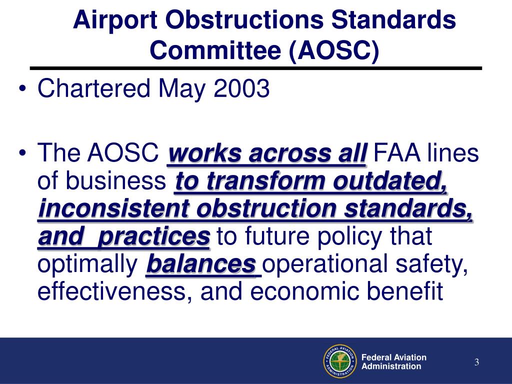 PPT - TERPS Airport Obstruction Standards Committee (AOSC) AC 150/5300 ...