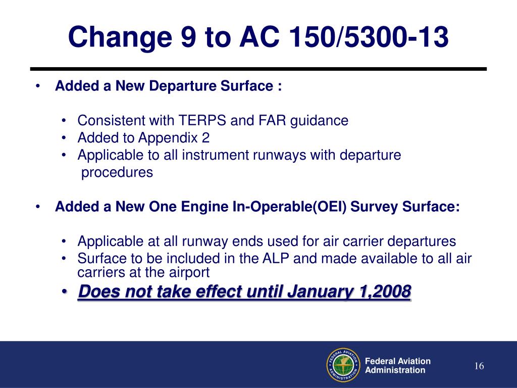 PPT - TERPS Airport Obstruction Standards Committee (AOSC) AC 150/5300 ...