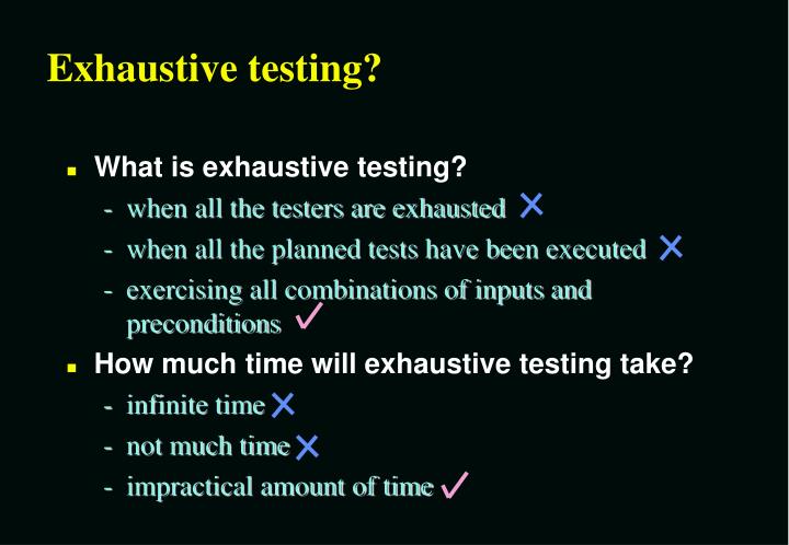 PPT - Principles of Testing PowerPoint Presentation - ID:314328