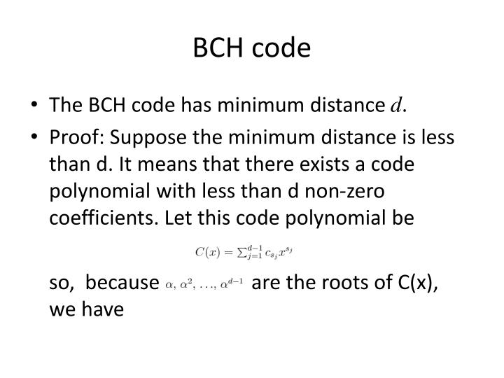 PPT - Cyclic Codes PowerPoint Presentation - ID:314590