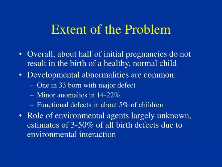 PPT - Extent of the Problem PowerPoint Presentation, free download - ID ...