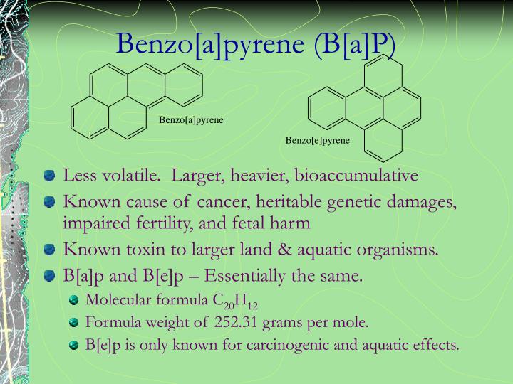 PPT - Bacterial biodegradation of Benzo[a]pyrene PowerPoint ...