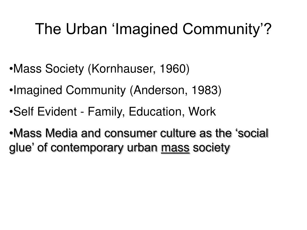 PPT - SO4029 Sociology of the City PowerPoint Presentation, free ...