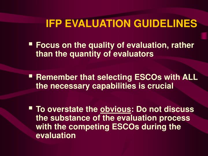 PPT - INVITATION FOR PROPOSALS (IFP) PROCESS PowerPoint Presentation ...