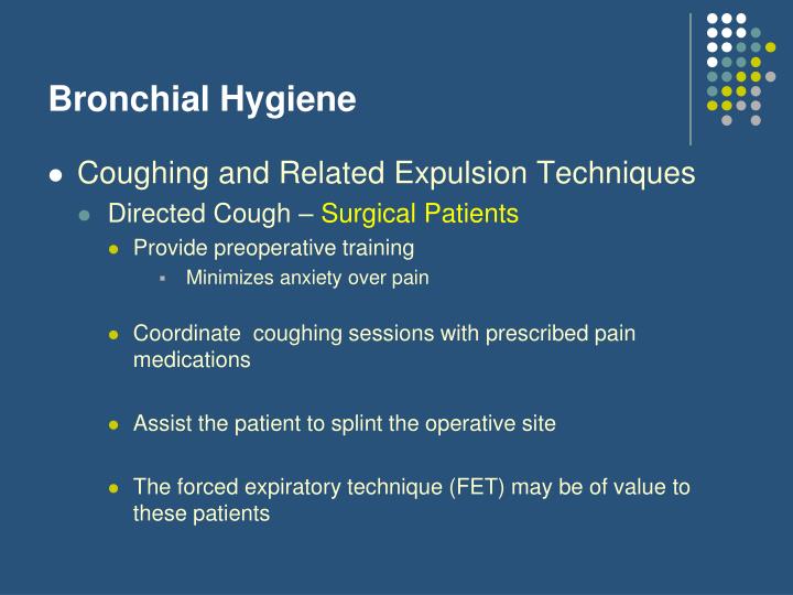 PPT - Bronchial Hygiene Therapy II PowerPoint Presentation - ID:315961