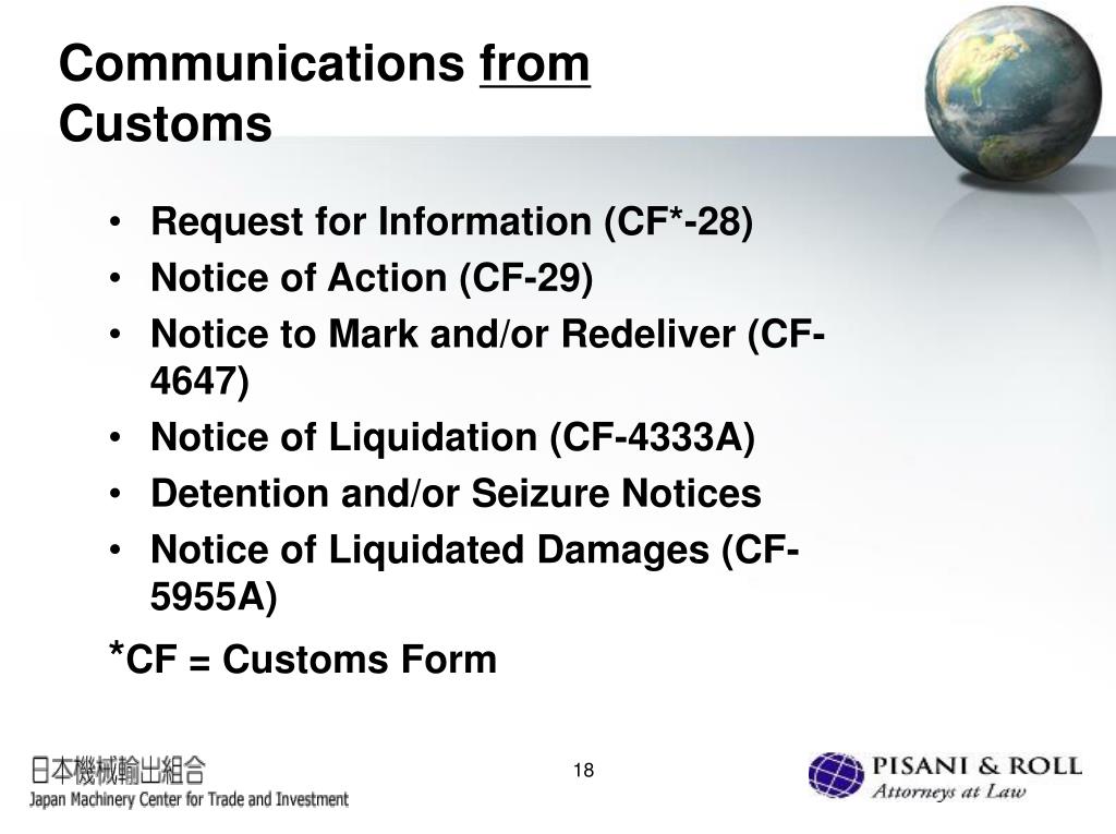 PPT - U.S. Customs Trade Compliance: What Japanese Exporters Need to ...
